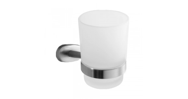 ΠΟΤΗΡΟΘΗΚΗ ΜΠΑΝΙΟΥ INOX 304 ΣΑΤΙΝΕ CHIC