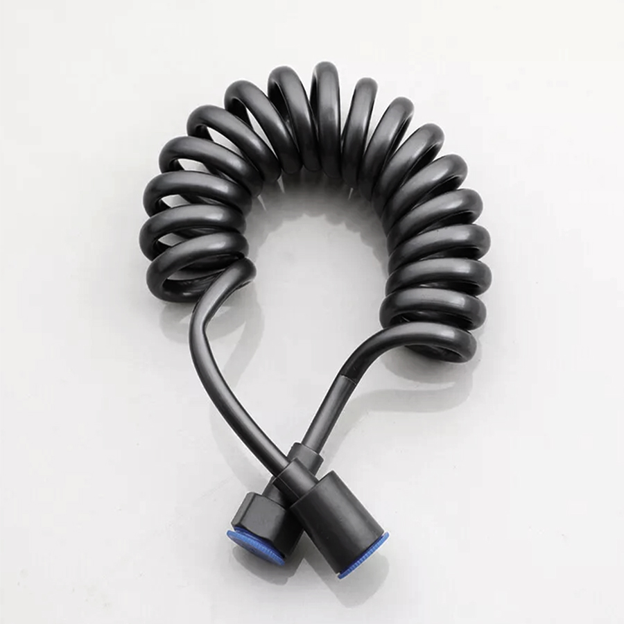 ΣΠΙΡΑΛ ΜΠΑΤΑΡΙΑΣ ΝΤΟΥΣ ΜΠΑΝΙΟΥ-ΛΟΥΤΡΟΥ GUN GREY METALLIC PVC ΠΛΑΣΤΙΚΗ ...